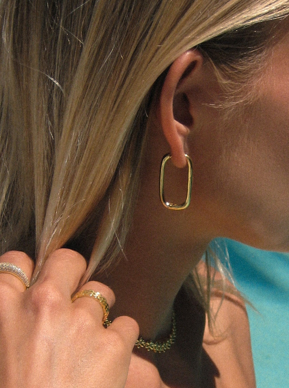 Edge Hoops Gold – WHO IS SHE